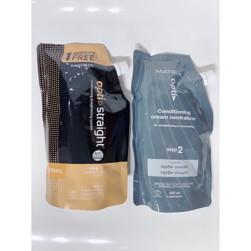 [Free 125ml] Matrix Opti Straight Rebond Set revlon outrageous shampoo ...