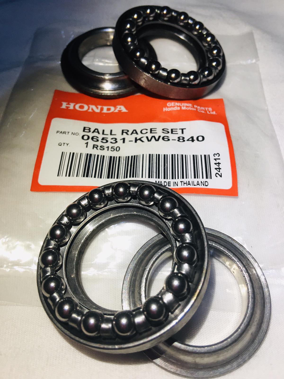 BALL RACE BEARING HONDA RS150/125/SUPRA GTR150/TMX125,155/XRM125 ...