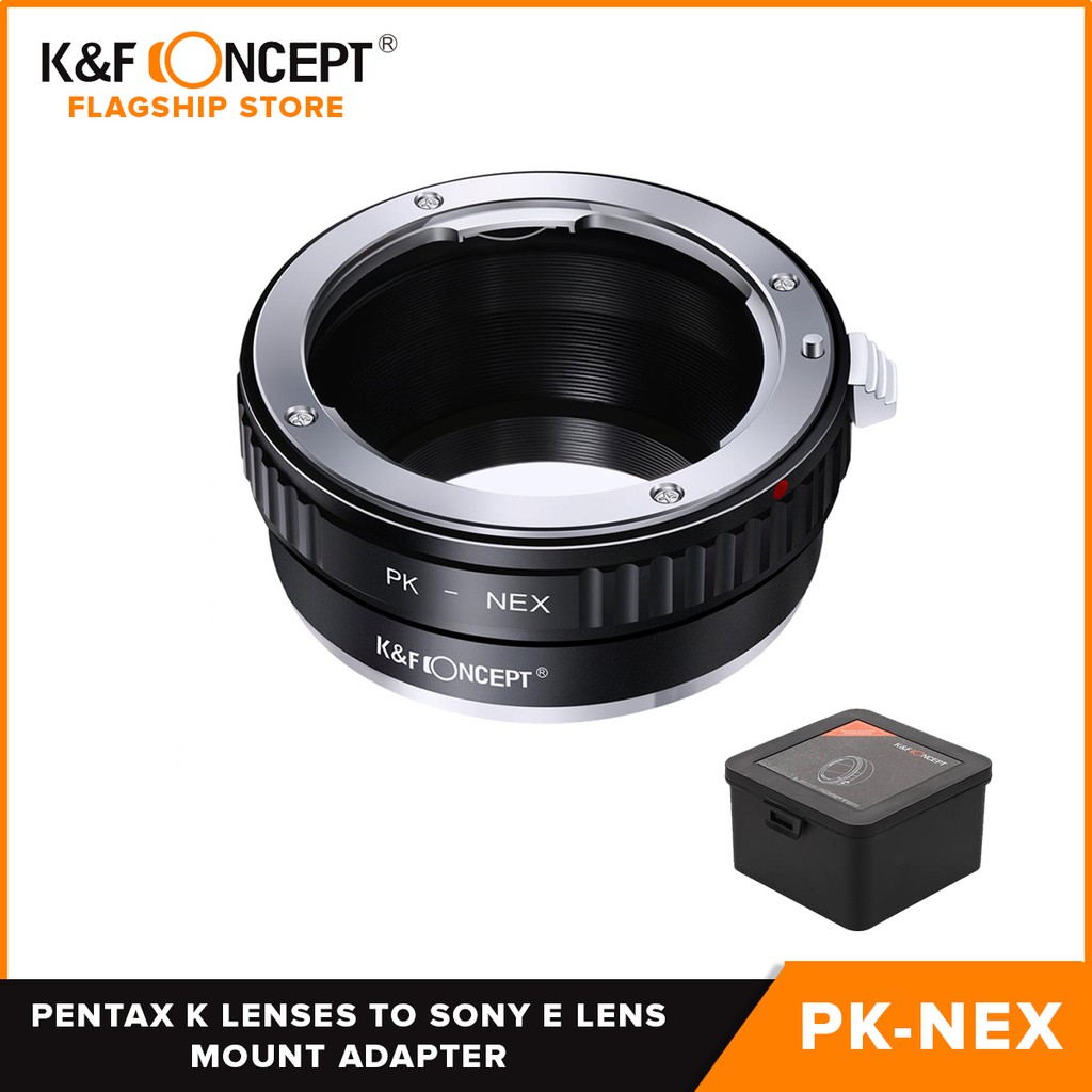 K&F Concept PH Official Pentax K Lenses to Sony E Lens Mount Adapter ...