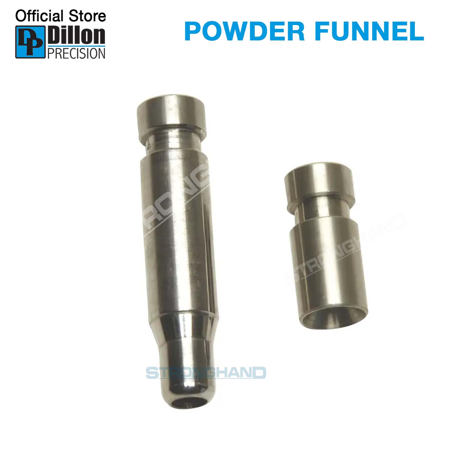 Powder Funnel Dillon 9mm/38super, 40sw/10mm, 45acp, .38/.357, .22cal ...