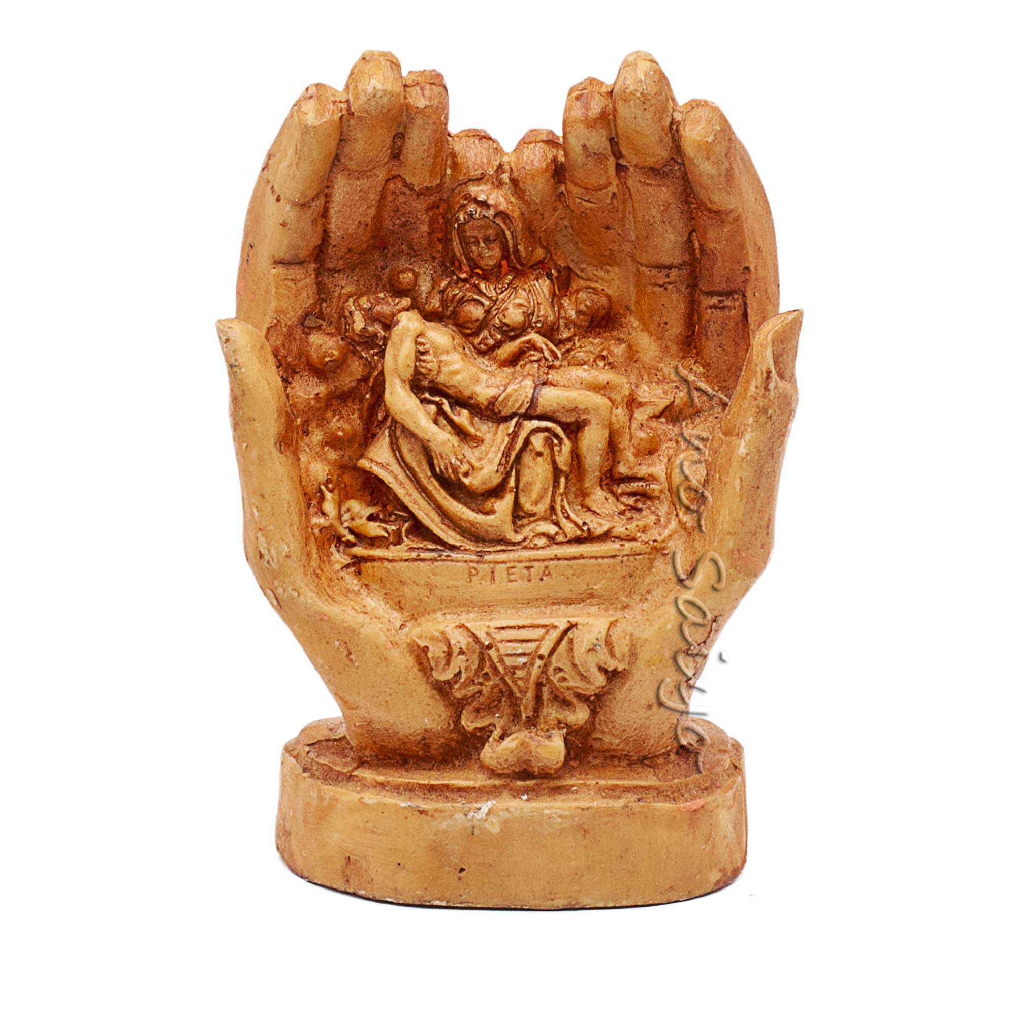 Small La Pieta Statue Intricate Figurine for Devotional Reflection ...
