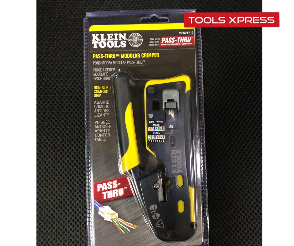 Klein Tools Pass-Thru Modular Crimper | Lazada PH