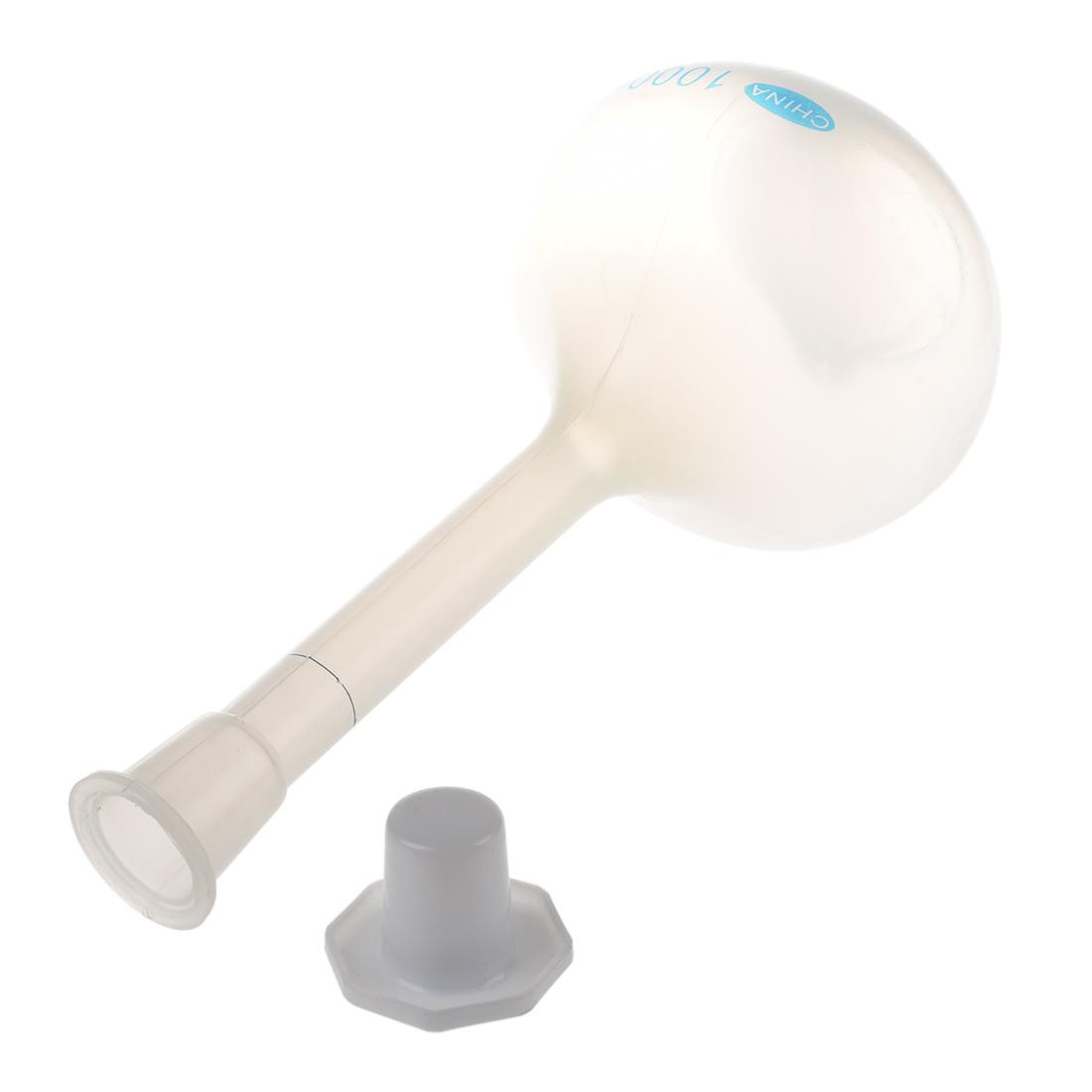 1000ml Long Neck Clear White Plastic Volumetric Measuring Flask ...