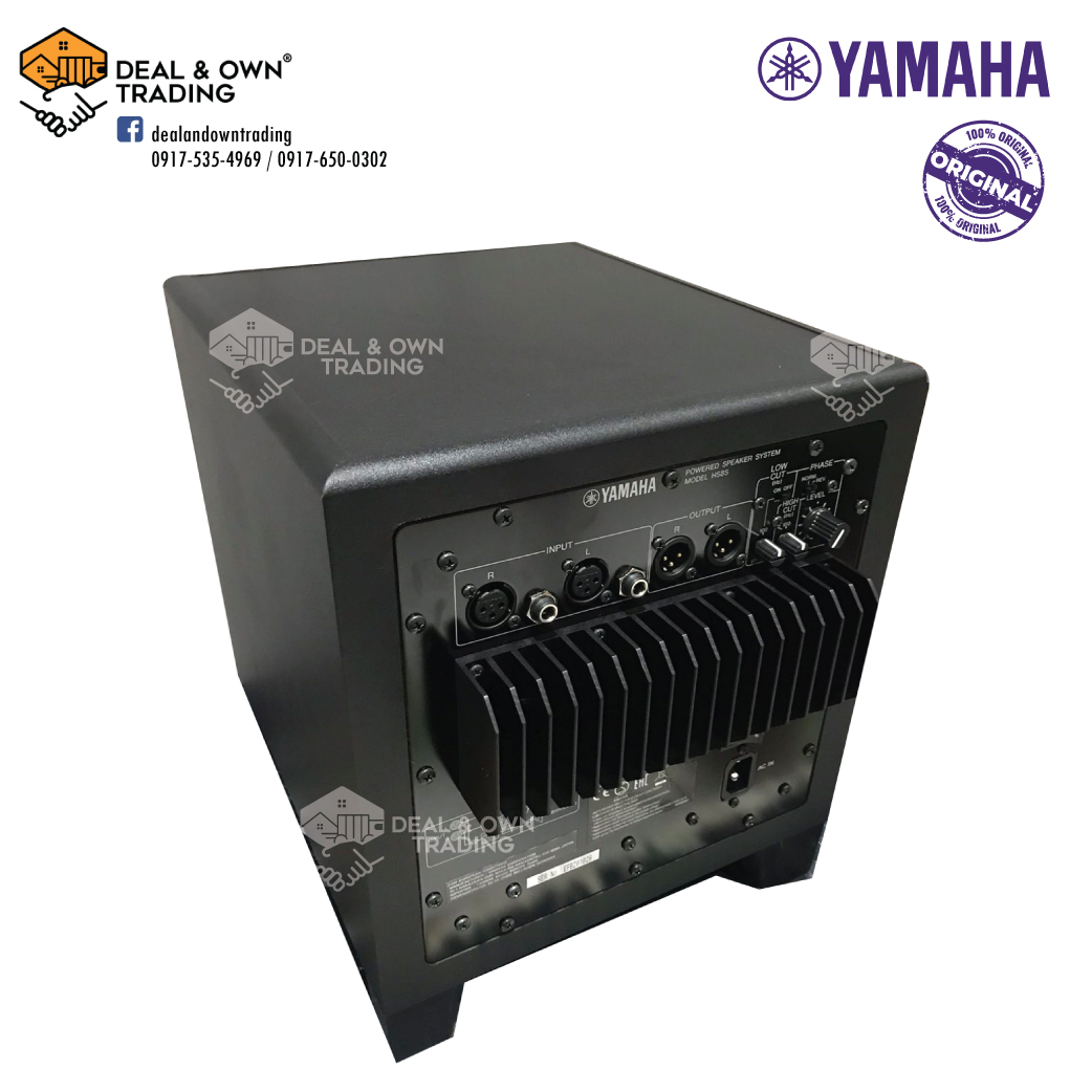 Yamaha HS8S 8 inch Powered Studio Subwoofer (ORIGINAL) | Lazada PH