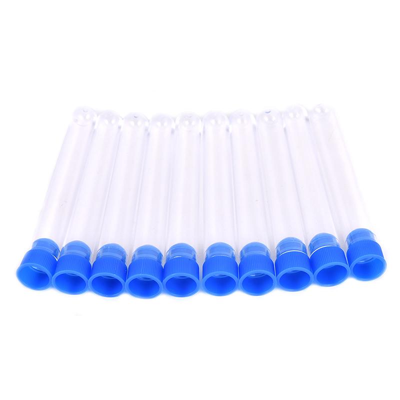 Kada ????Hot Sale????10pcs 15x100mm Clear Plastic Test Tubes Hard ...