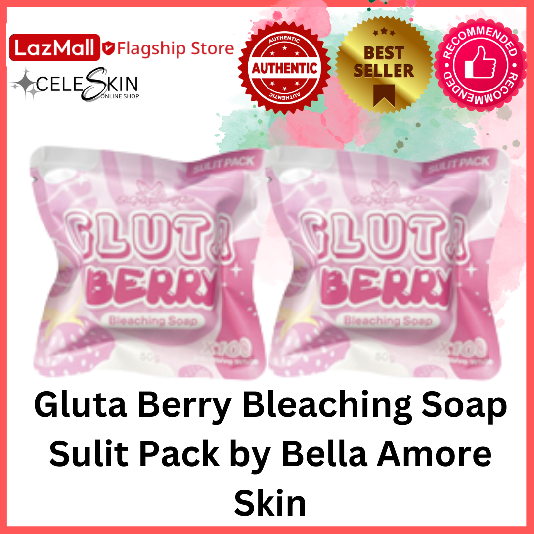 Gluta Berry Bleaching Soap Sulit Pack by Bella Amore Skin | Lazada PH