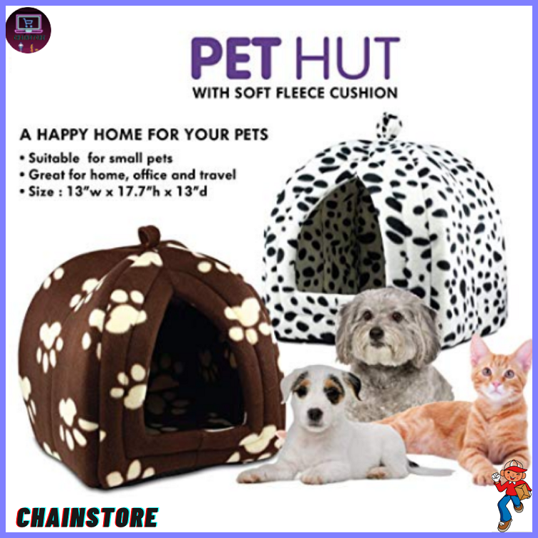 CHAINSTORE Soft Fleece Pet Hut | Lazada PH