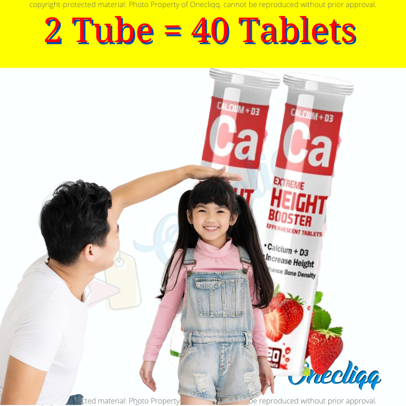 Extreme Original Xtreme Height Booster Made in US 1 Tube - 20 Tablets ...