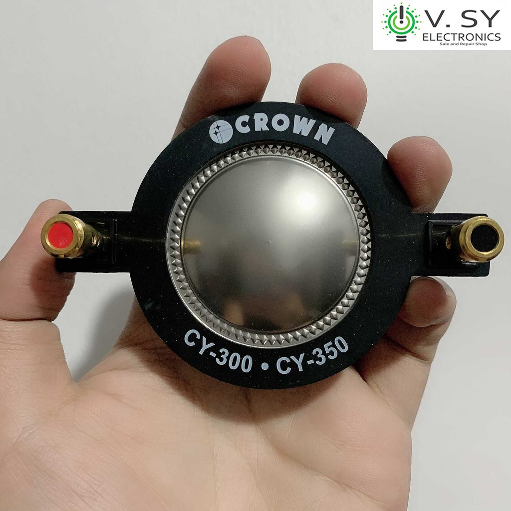 Original CROWN CY-350 CY-300 Titanium Compression Driver Voice Coil Screw Type CY350 CY 350 ...