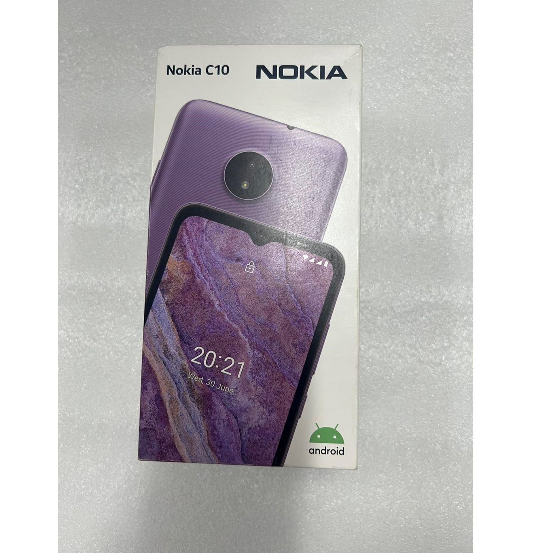 [ORIGINAL] Nokia C10 Light Purple Cellphone, Certified Refurbished ...