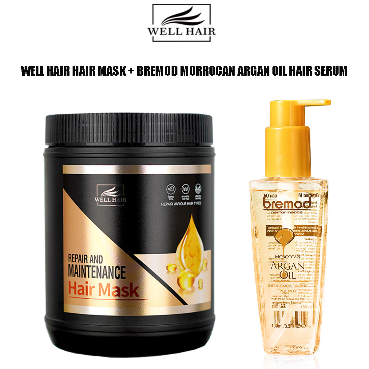 (FDA)Well Hair WH-H002 Hair mask treatment original Hair mask treatment ...