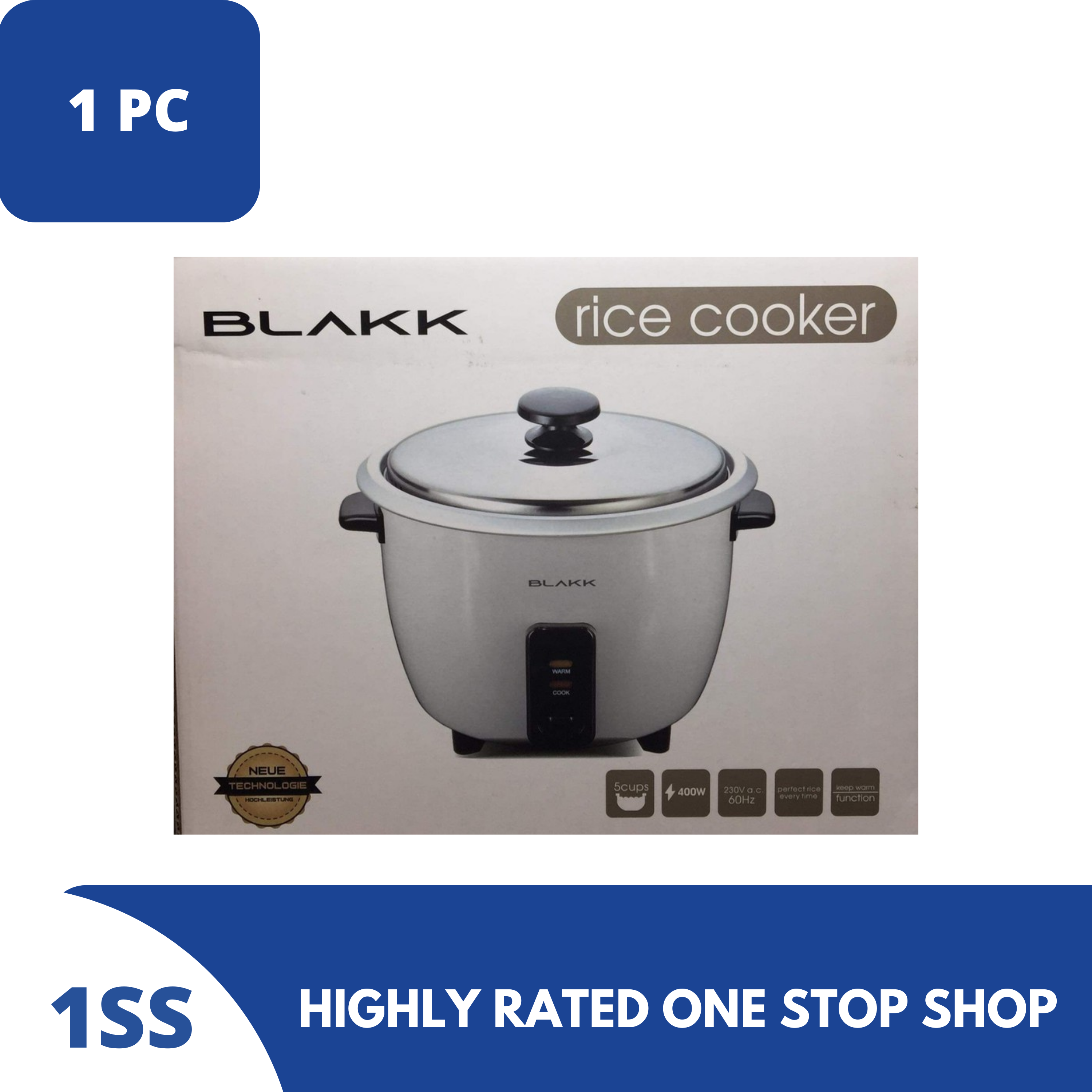Blakk 5 Cups Rice Cooker | Lazada PH