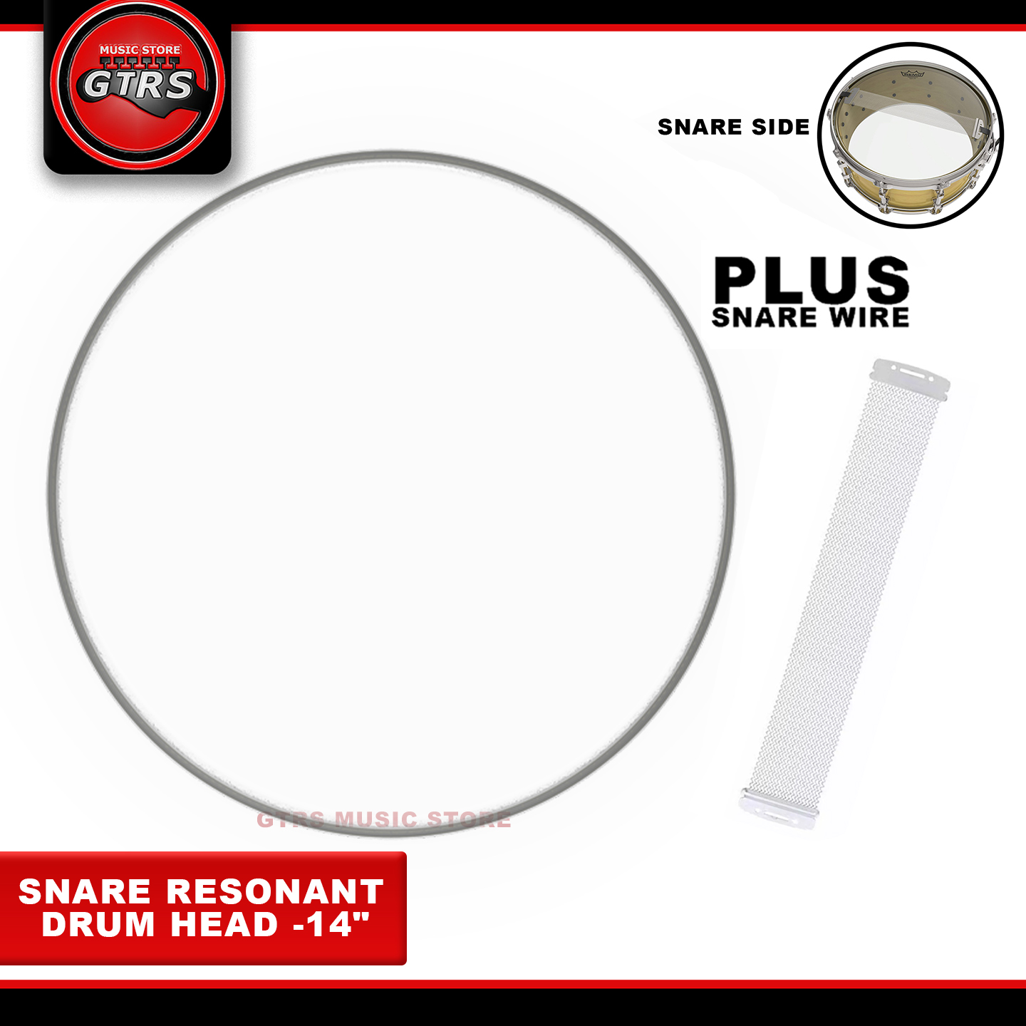 Snare Drum Head Resonant for Bottom Side ( RESO ) - 14 inches | Lazada PH