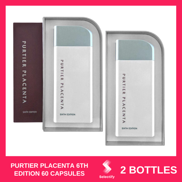 Purtier Placenta PH 6th Edition 60 Capsules Deer Oral Stem Cell ( 2 ...