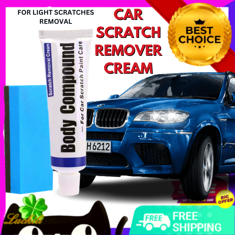Luckili Sale Car Paint Scratch Remover Body Compound Paste Scratch ...