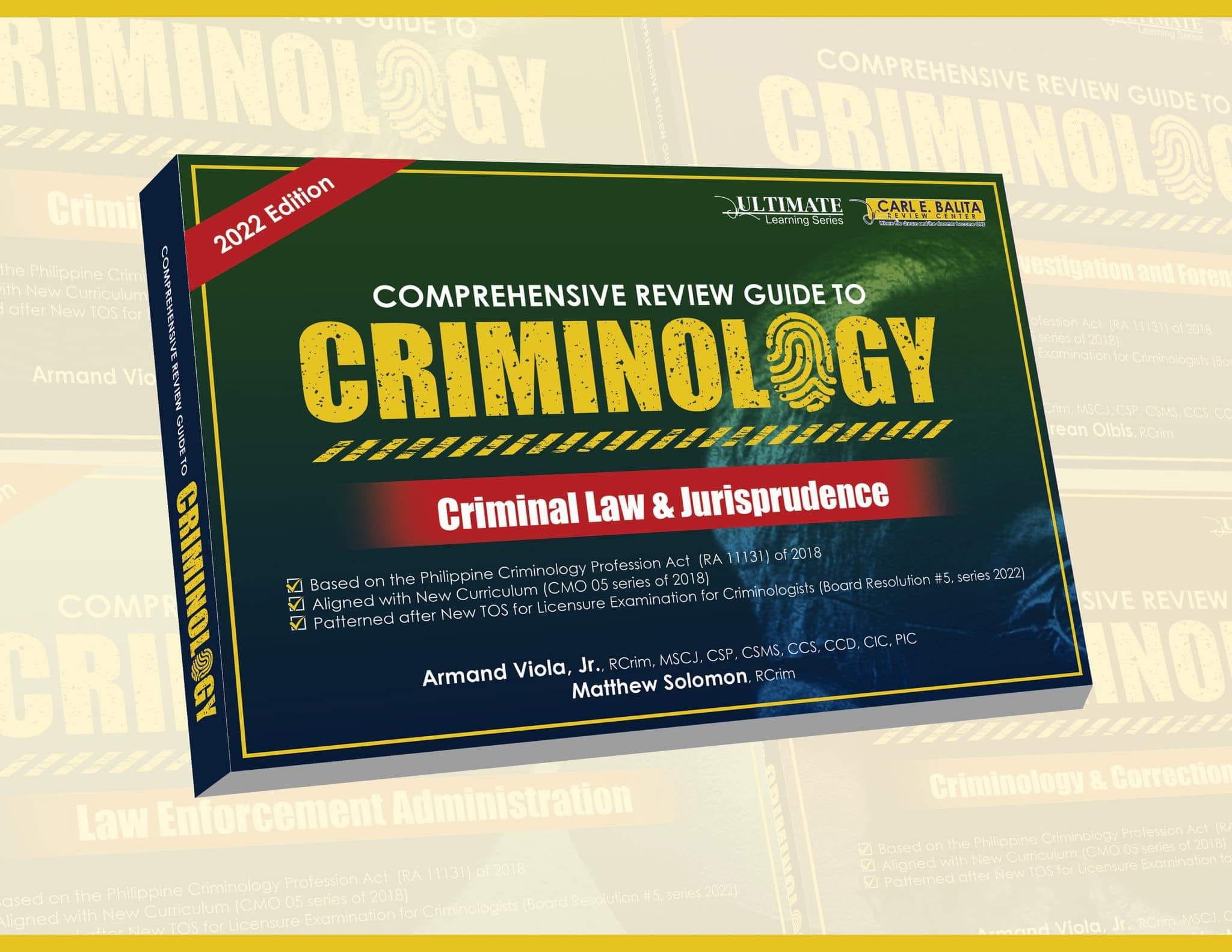 CBRC NEW CURRICULUM CRIMINOLOGY REVIEWERS 2022 | Lazada PH