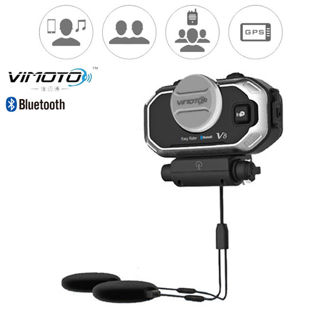 English Version Easy Rider Vimoto V8 Motorcycle Helmet Intercom Bluetooth-compatible Headset ...