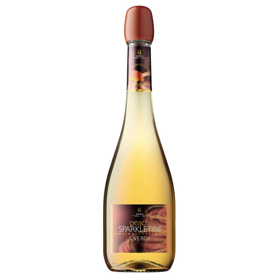 Italian Bosca Peach Sparkletini Spumante by Verdi (750ml) ABV 5% ...
