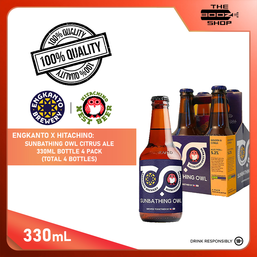 Engkanto x Hitachino – Sunbathing Owl 4 Pack (Total 4 Bottles) | Lazada PH