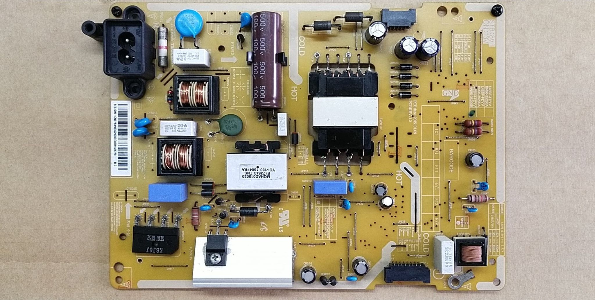 LED TV POWER SUPPLY BOARD for uA48J5100AR | Lazada PH