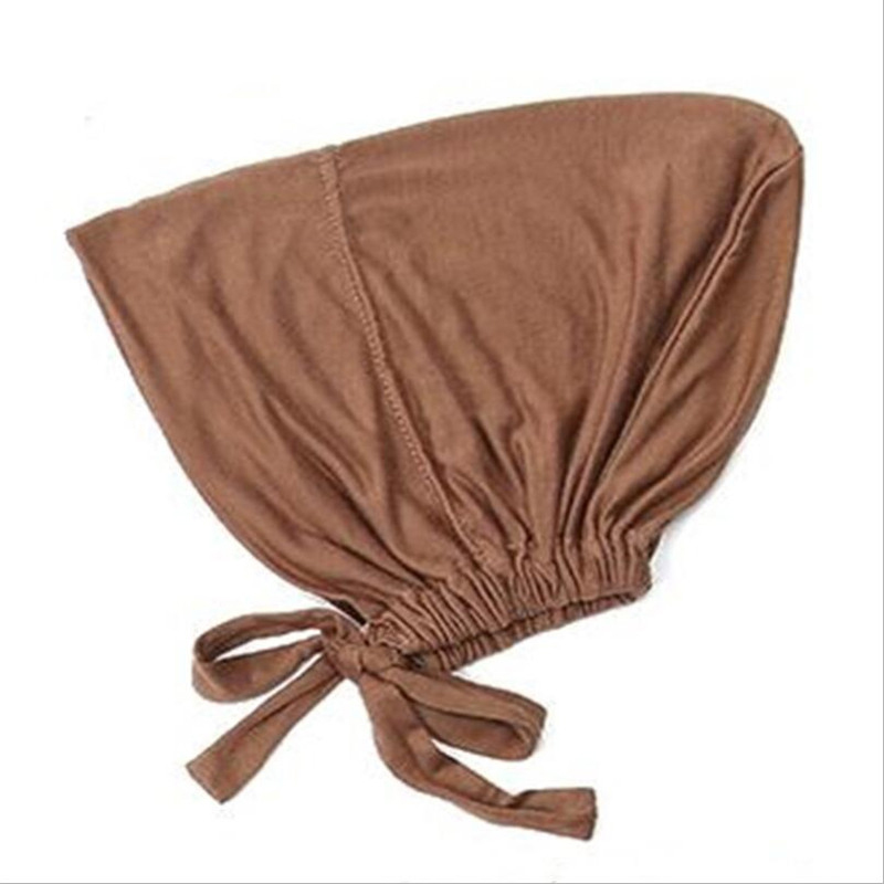 Adjustable Women Muslim Inner Cap Stretch Hijab With Rope | Lazada PH