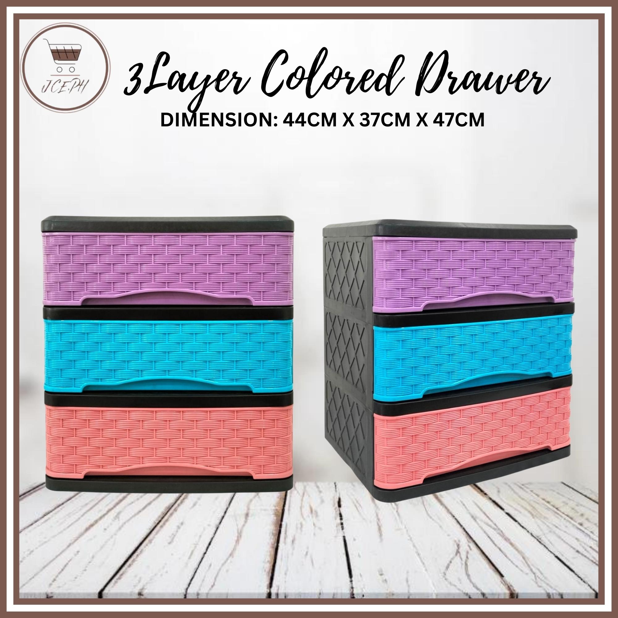 3 LAYER COLORED DRAWER / 3L DRAWER / CYK DRAWER / DRAWER | Lazada PH
