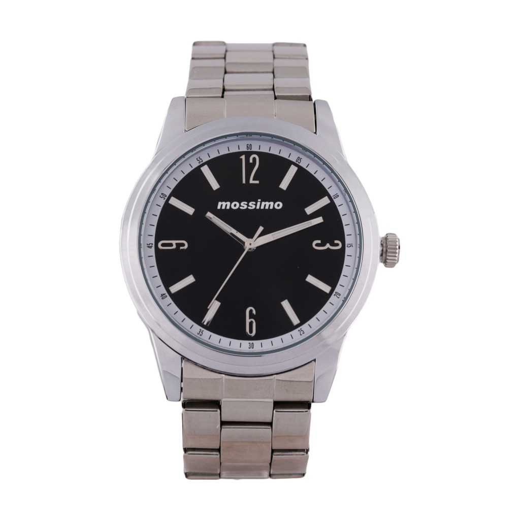 Mossimo Stan Men Stainless Steel Analog Watch MS-1831G-IPBLK | Lazada PH