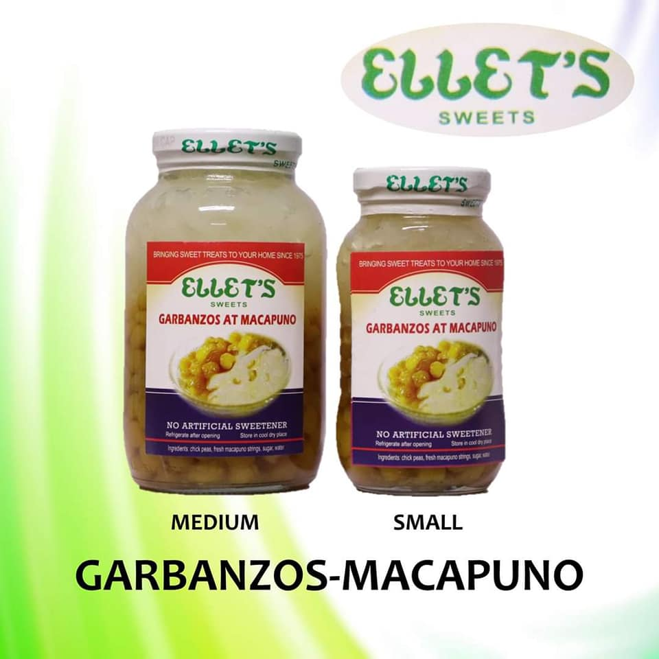 Medium Ellets Sweets NATA DE COCO SWEET BEANS MACAPUNO KAONG NATA DE ...