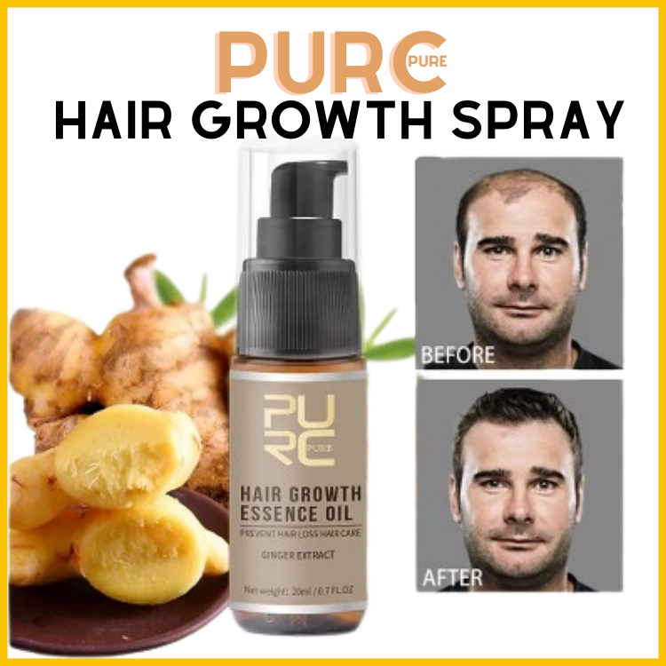 Original Hair Growth Spray 30ml Hair Moisturizer Ginger Essential Oil ...