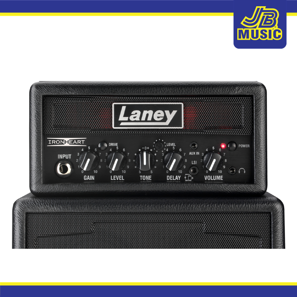 Laney – Ministack-Iron Stereo Amplifier Bluetooth Battery Powered ...