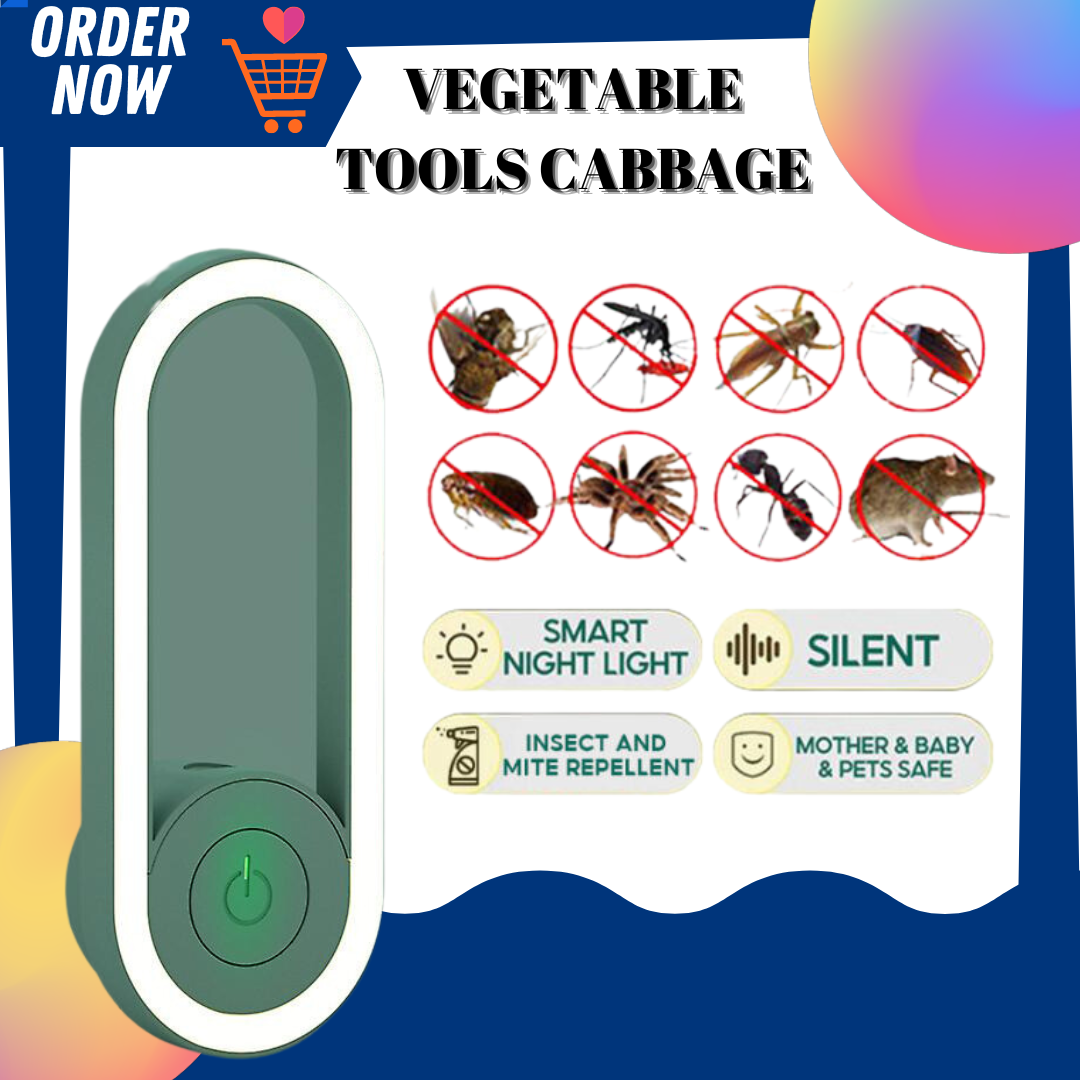 Ultrasonic insect repellent, electronic plug-in sonic insect repellent ...