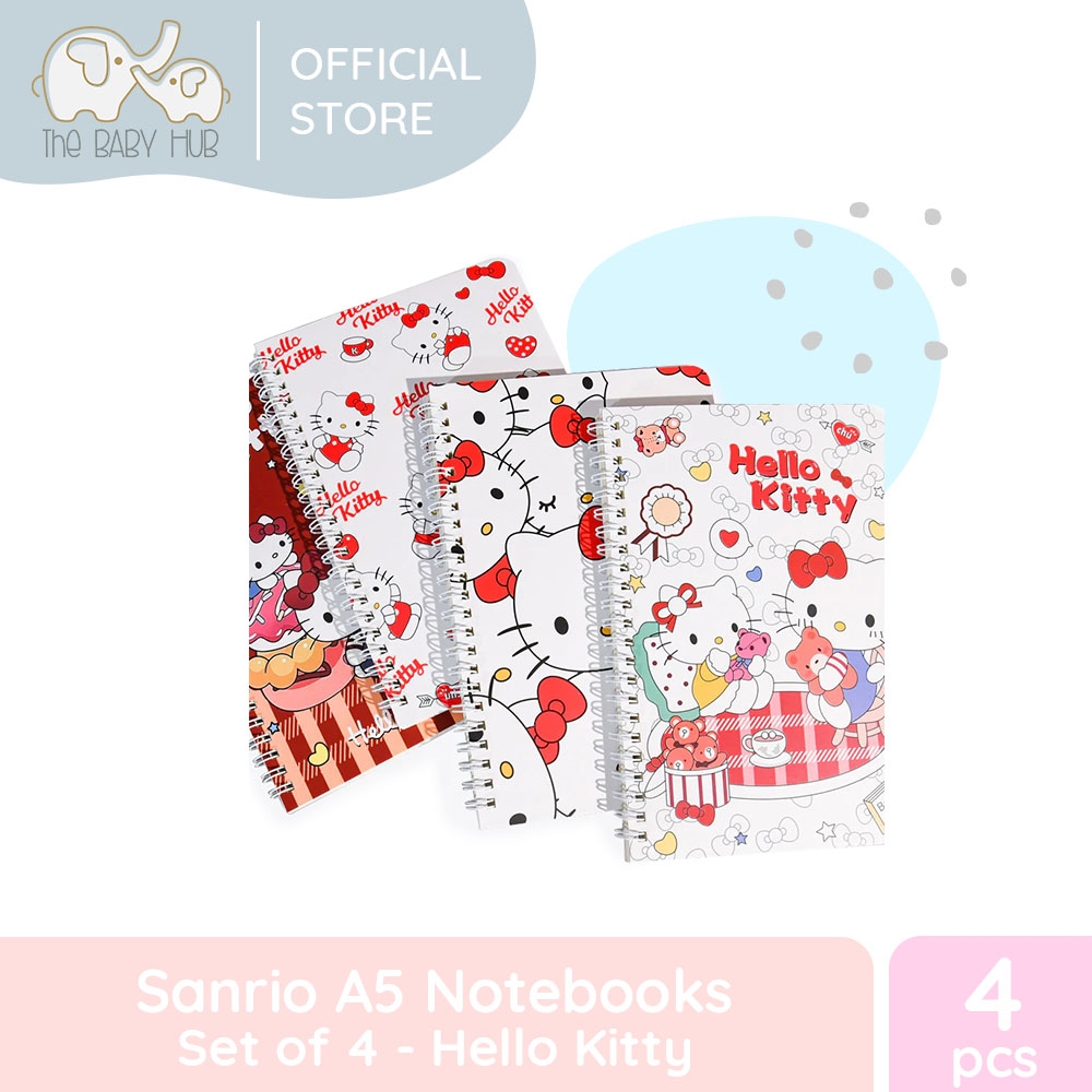 Sanrio A5 Notebooks (Set of 4) | Lazada PH