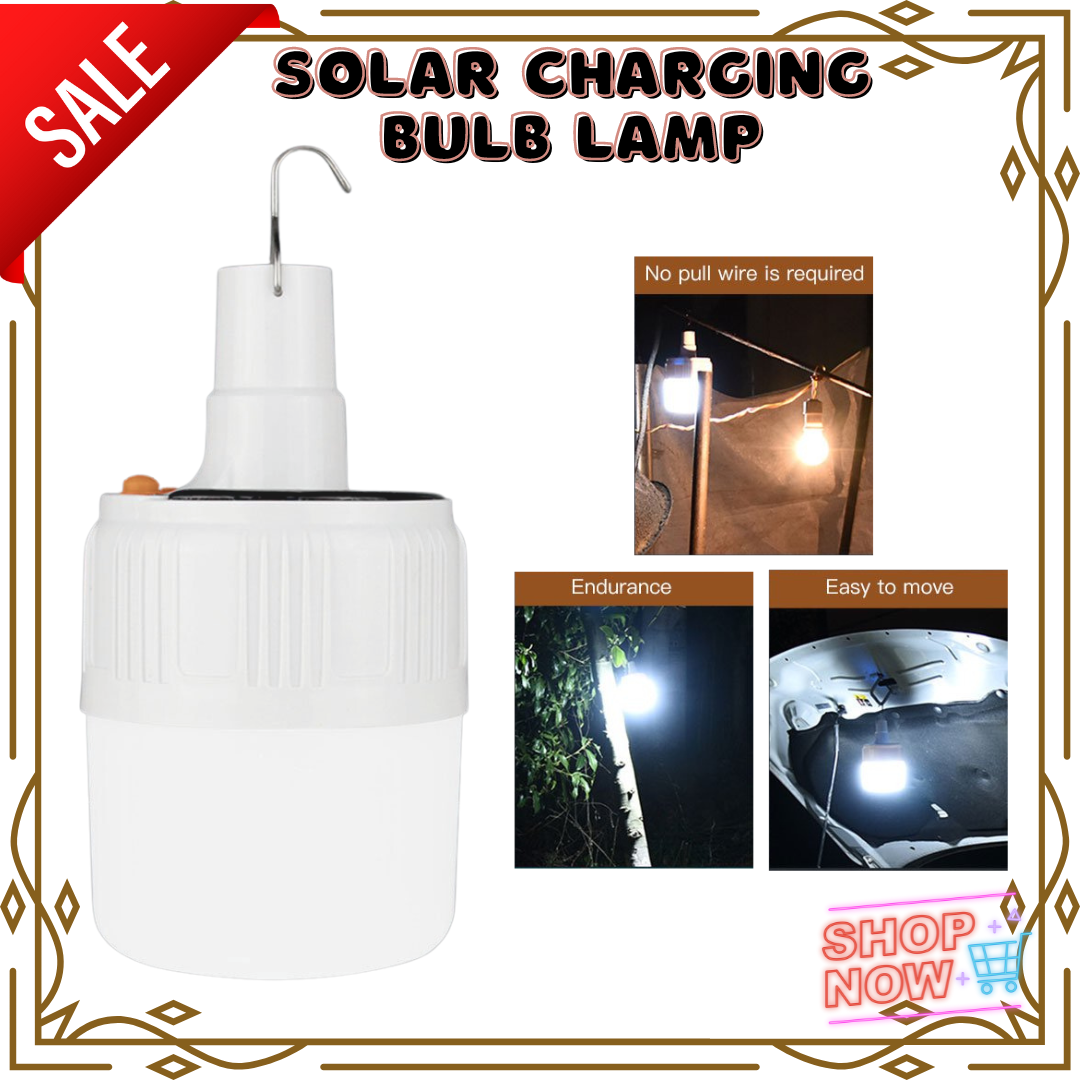 Original Portable Solar Lights bulb Powered Energy Saving LED Light ...