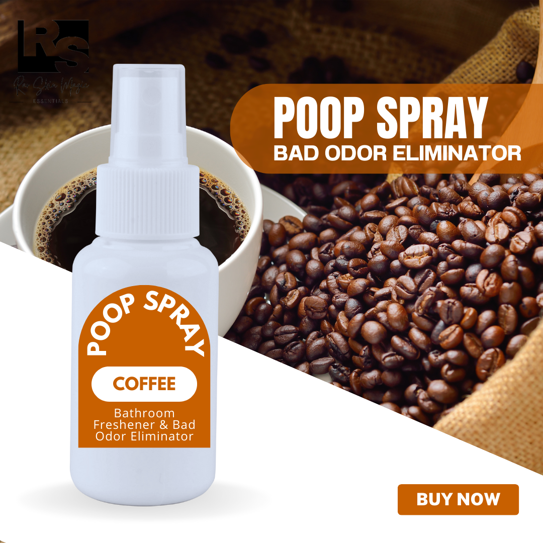 Poop spray freshener COFFEE scent for toilet and bad odor smell | Lazada PH