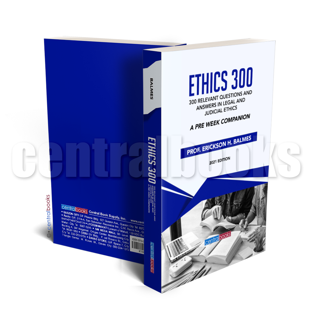 Ethics 300 (2021) by Erickson Balmes | Lazada PH