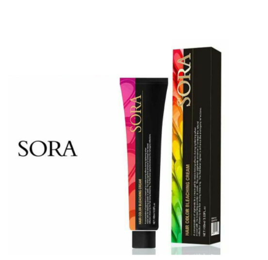 Sora hair color bleaching cream 100g gold copper | Lazada PH
