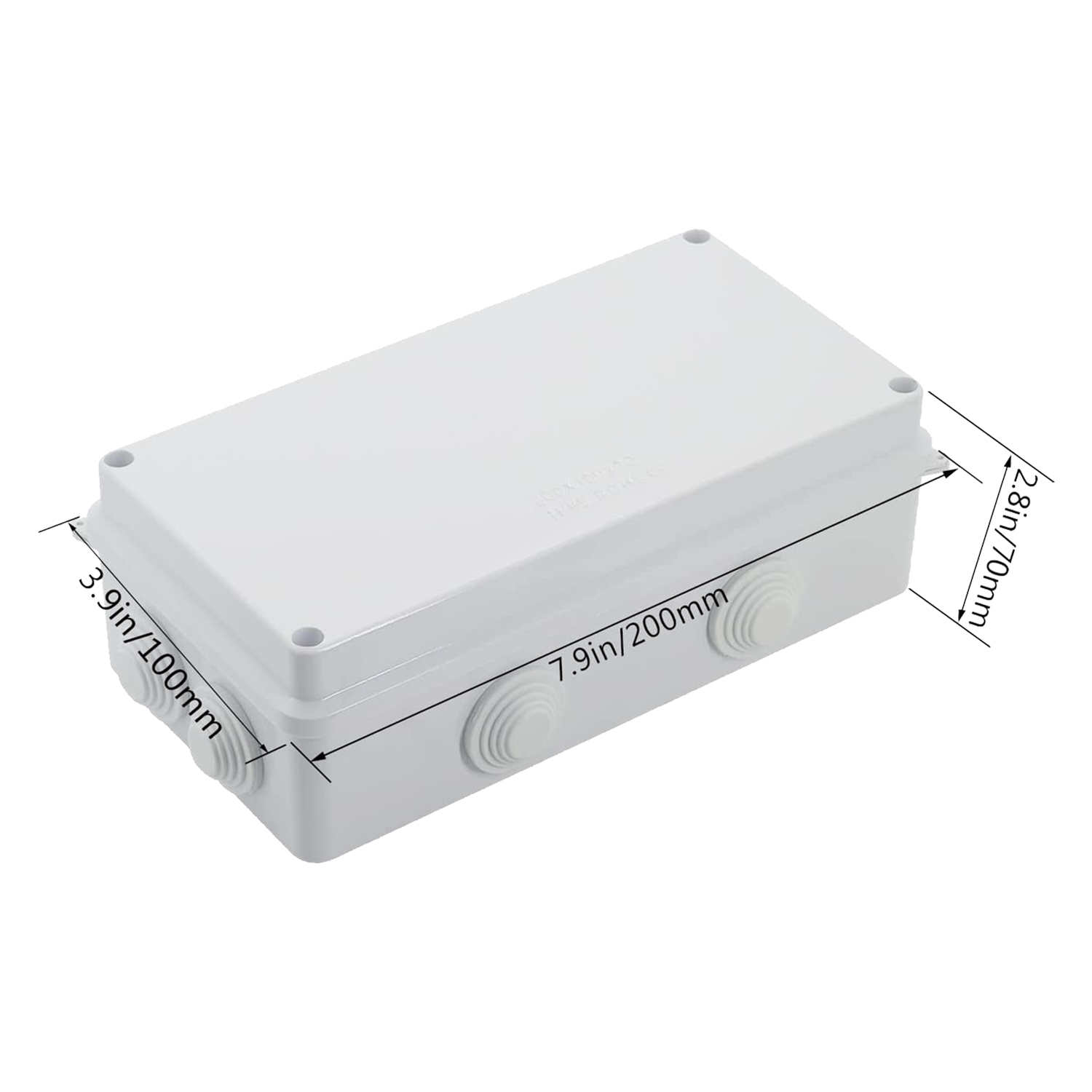 IP65 Waterproof Connection Box 200x100x70mm | Lazada PH
