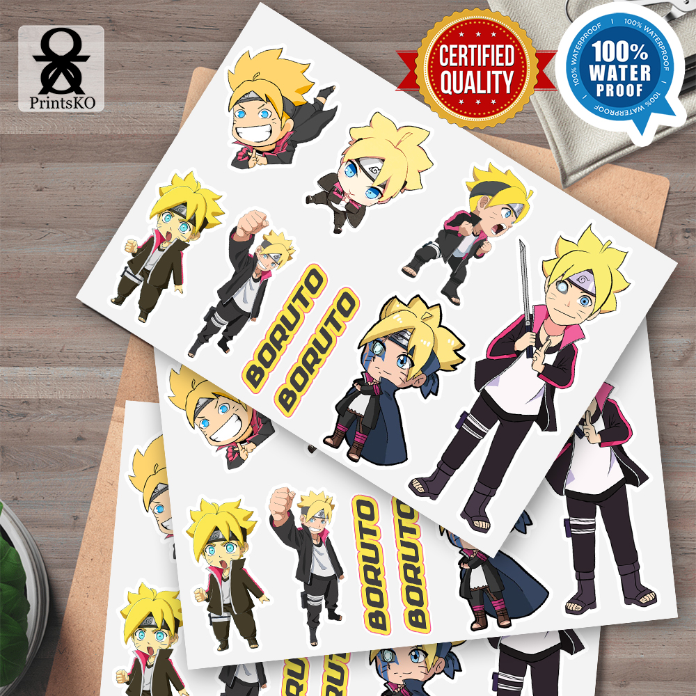 High Quality Waterproof Vinyl Sticker with Boruto - Boruto Design ...