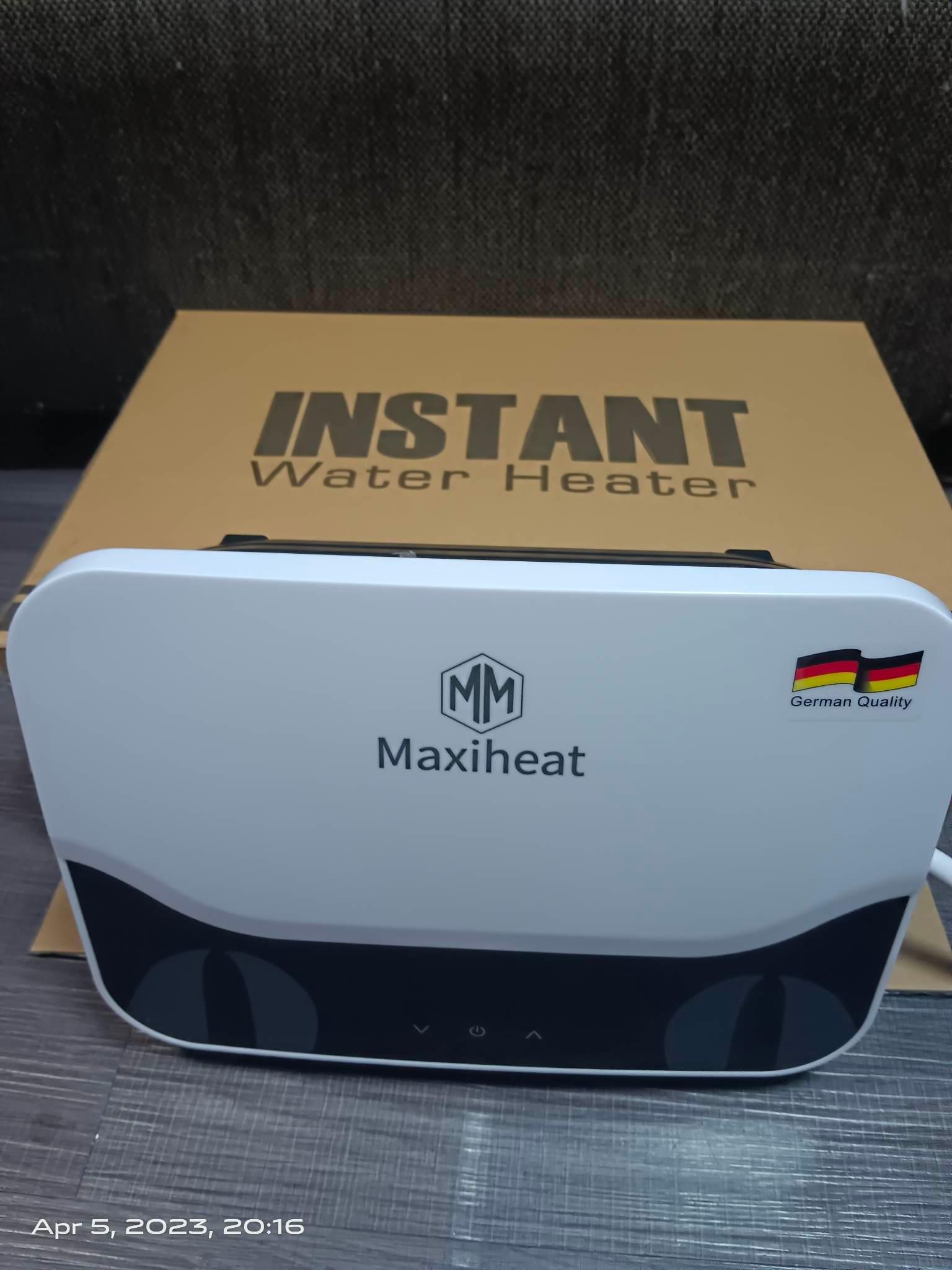 MAXIHEAT/AQUAHEAT WATER HEATER Instant Electric Shower Hot Water 5.5KW ...