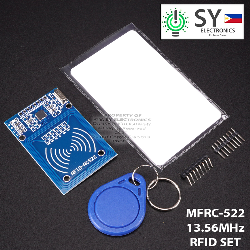 MFRC-522 RC522 13.56MHz 13.56 MHz RFID Module Card Key Set for Arduino ...