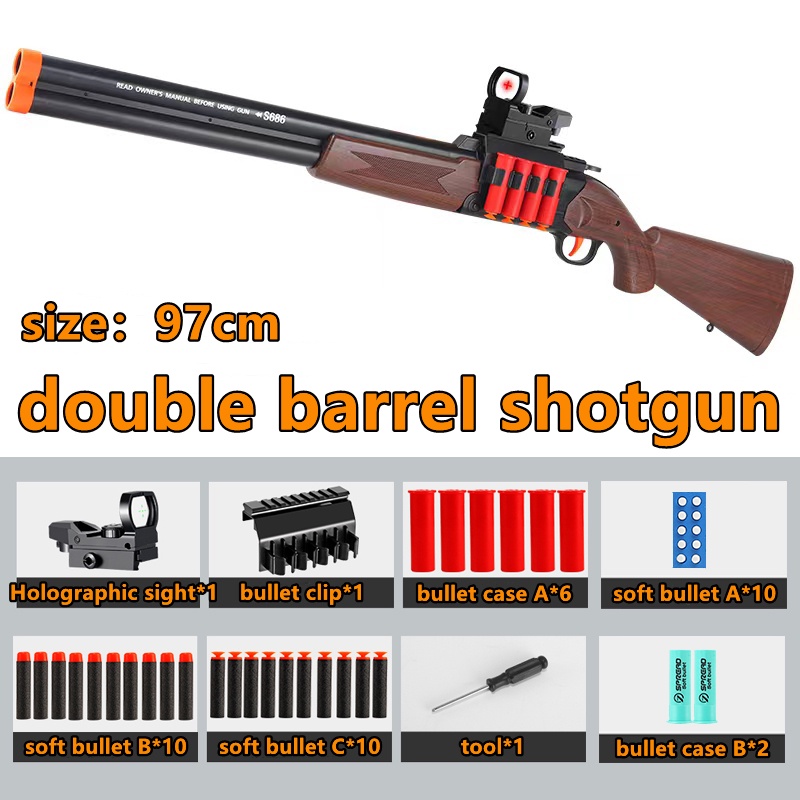 Short tubeS686 Pellet gun Airsoftgun Toy Gun Shotgun Glock For Adult ...