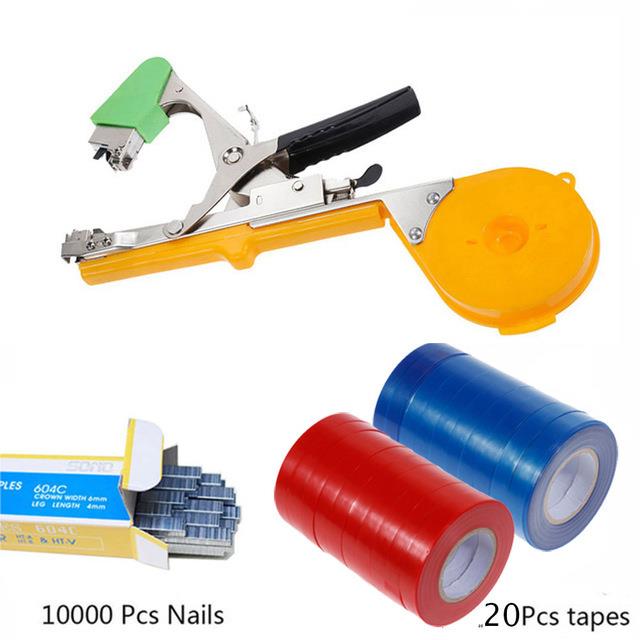 Vine Branch Plant Hand Tying Tape Tool Tie Stapler Plant for Fruit ...