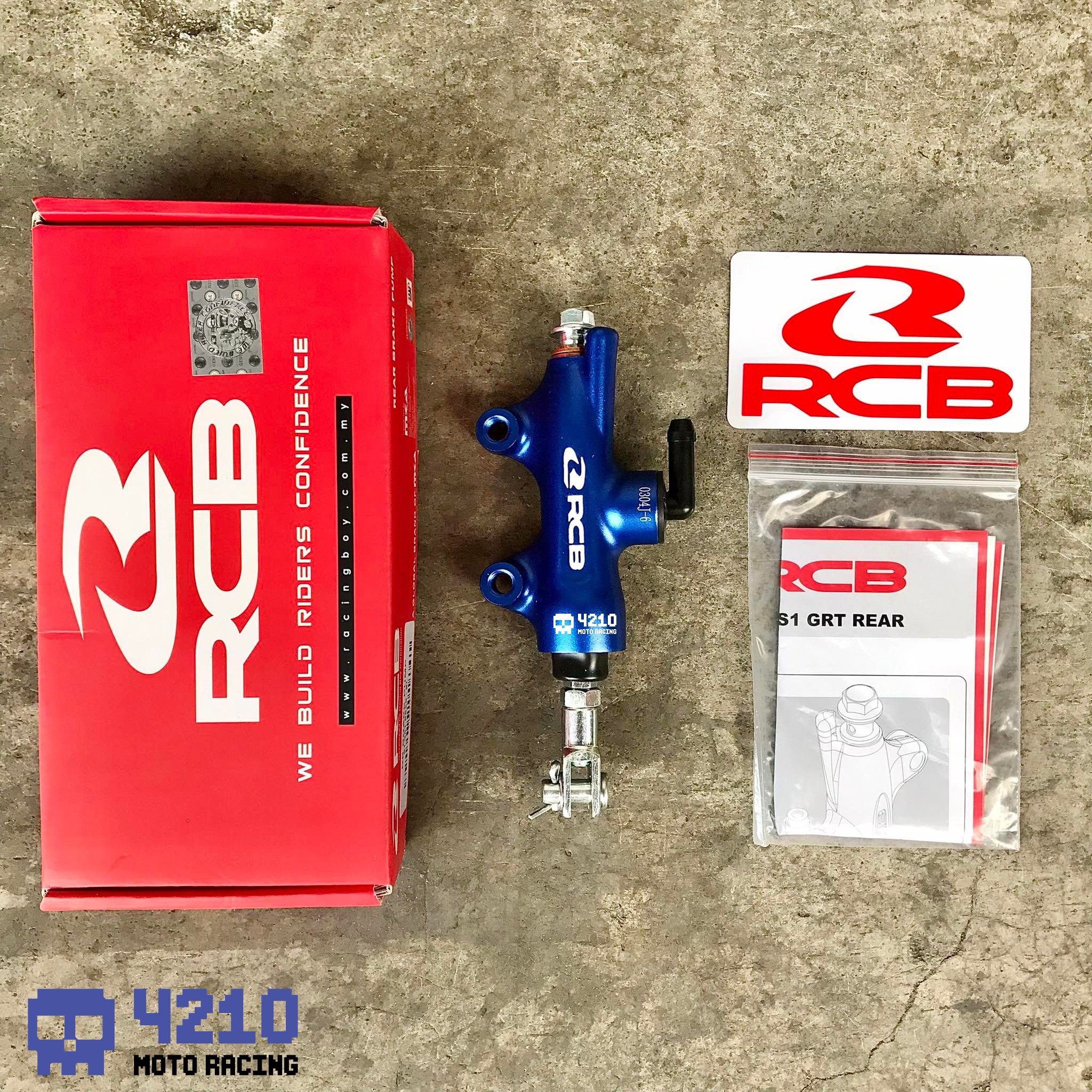 RCB S1 GRT REAR BRAKE PUMP MASTER (UNIVERSAL) | Lazada PH
