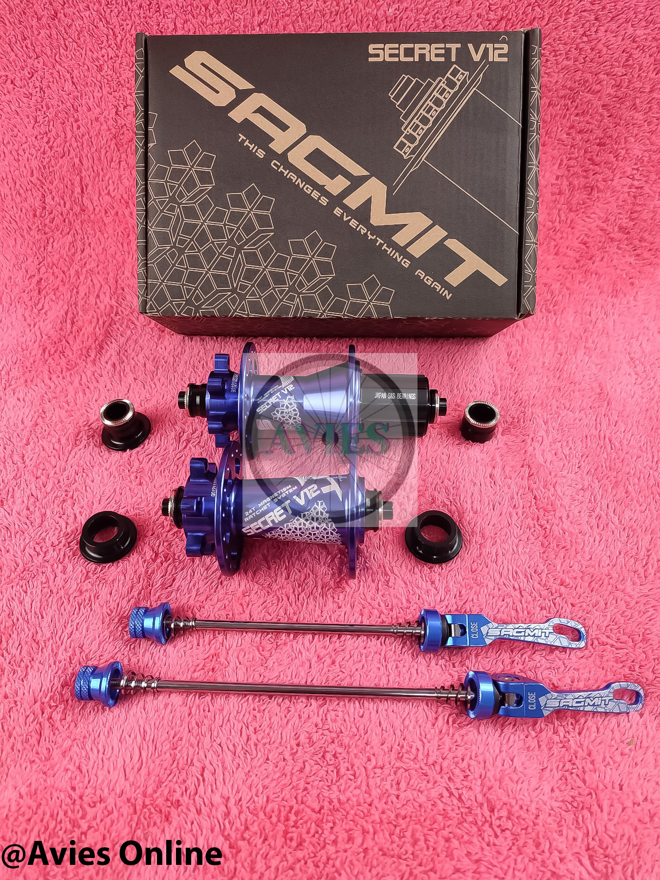 AVIES Sagmit Secret V12 32H Ratchet Type Hub Lightweight Mountain Bike ...