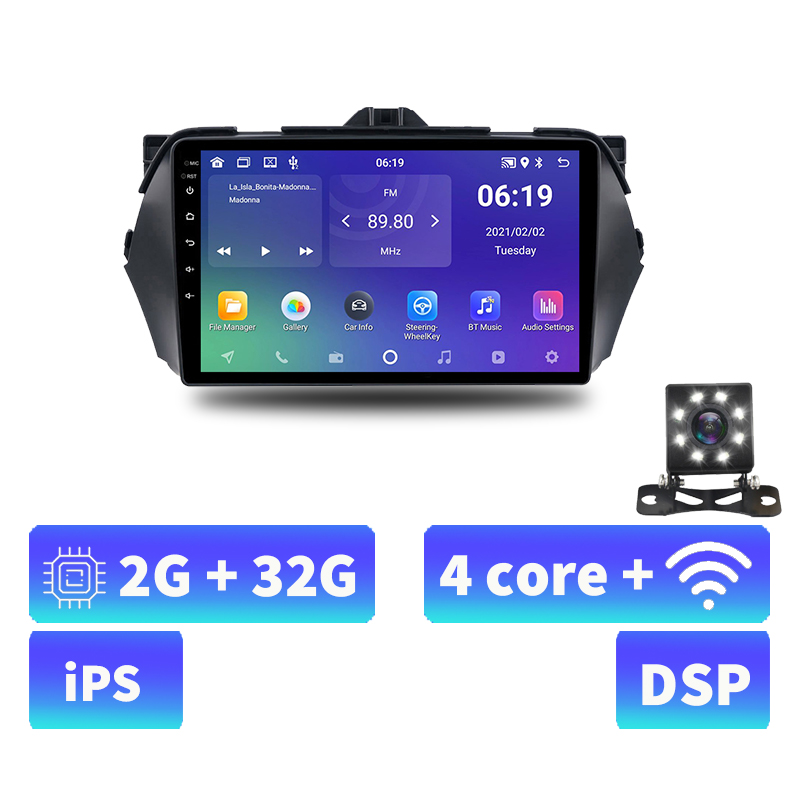 Acodo 2din Android 12.0 Headunit For Suzuki Ciaz 2014-2018 Car Stereo ...