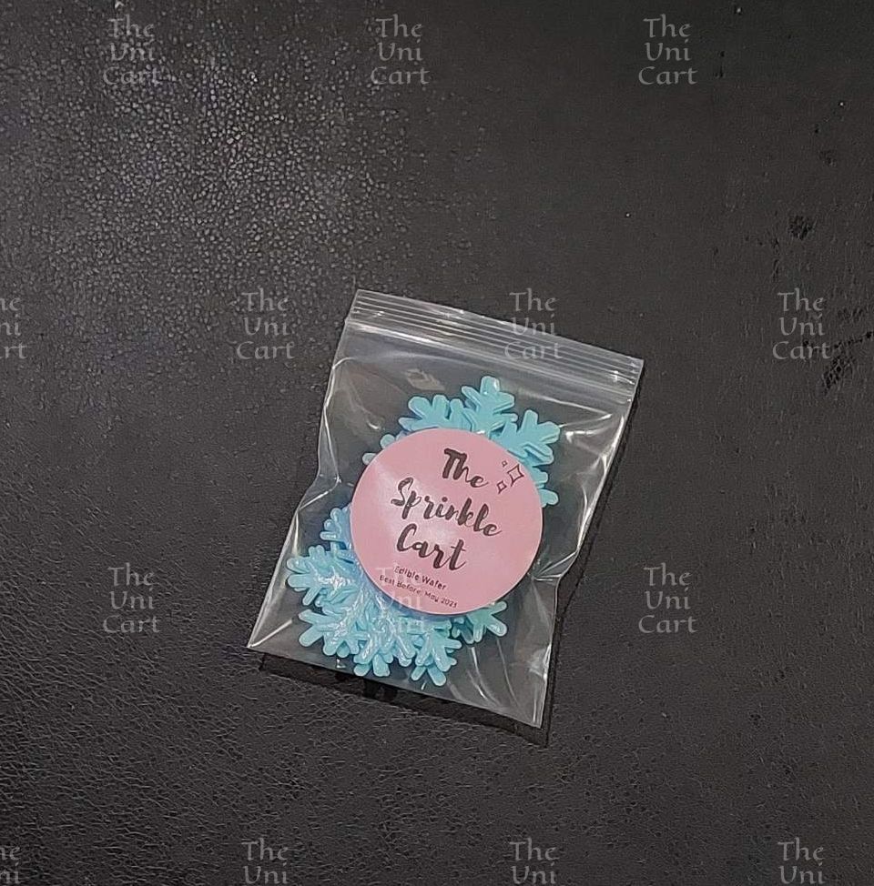 Edible Wafer Butterfly Flower Snowflakes Leaf Wafers Cake Decoration ...