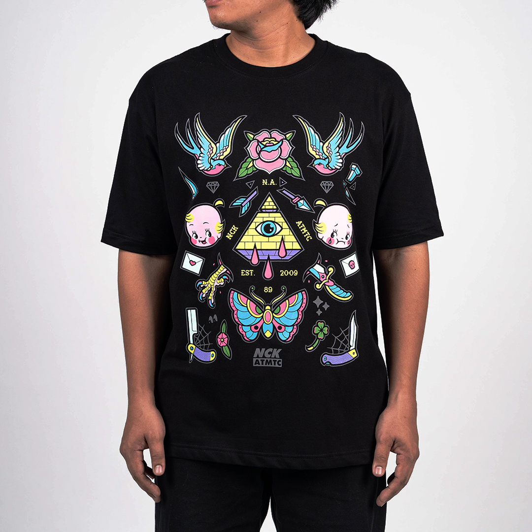 Nick Automatic "ILLUMATIC" Black T-shirt | Lazada PH