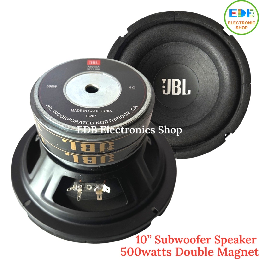 8" Subwoofer Speaker 500watts 4ohms Double Magnet Speaker 8inch ...