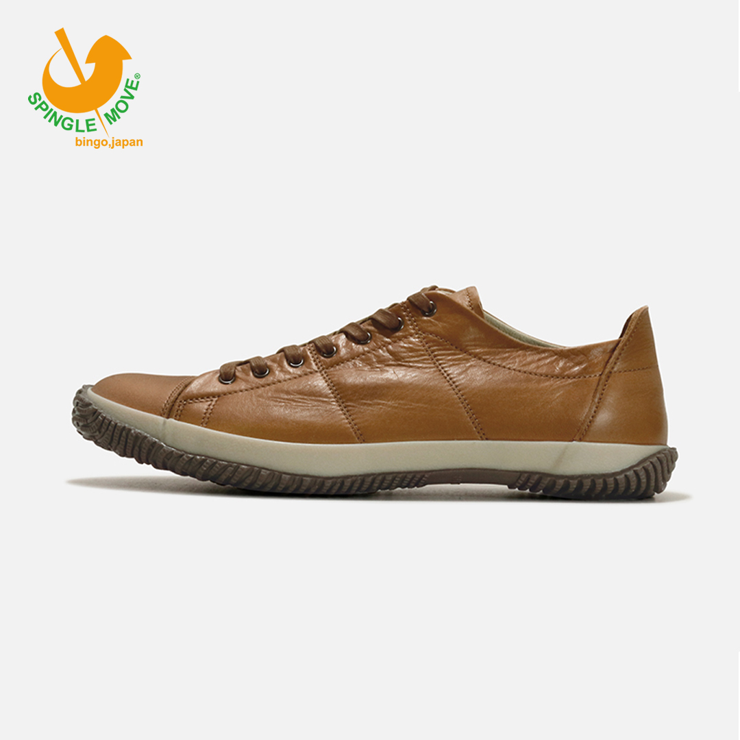 Spingle Move, Unisex Shoes for men and women, Brown Sneakers, Cow Oil ...
