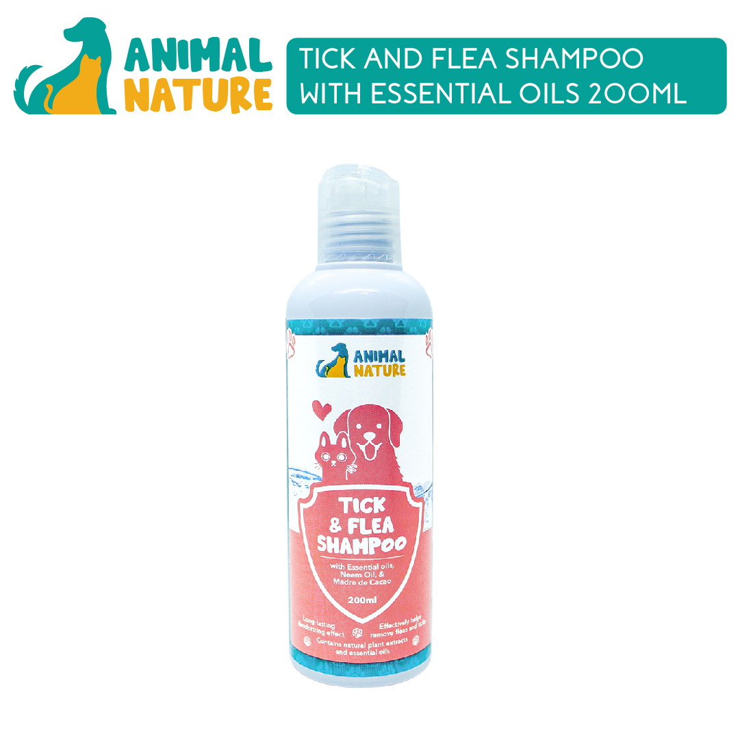 Animal Nature Tick and Flea Shampoo with Essential Oils 200ml | Lazada PH